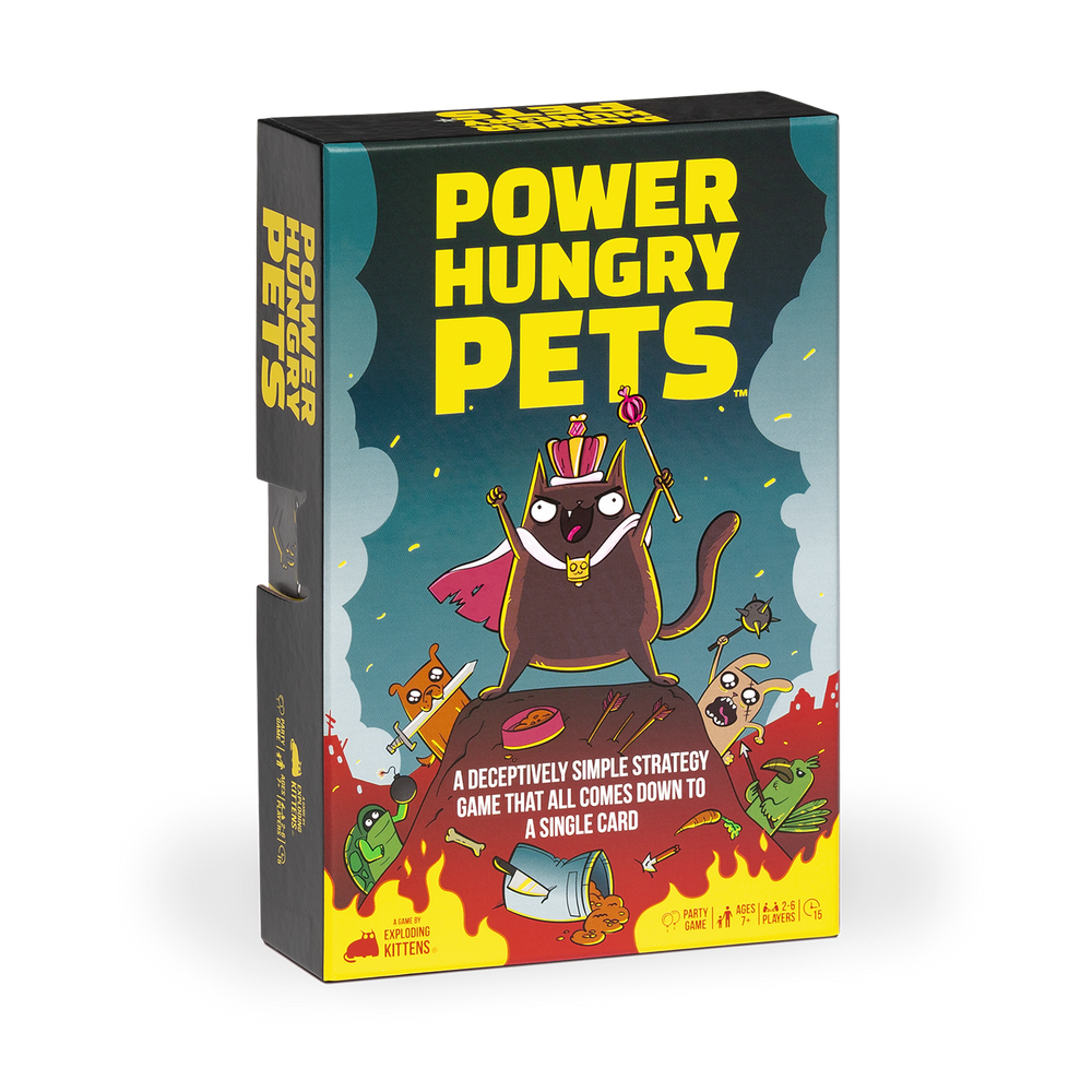Power Hungry Pets Card Game