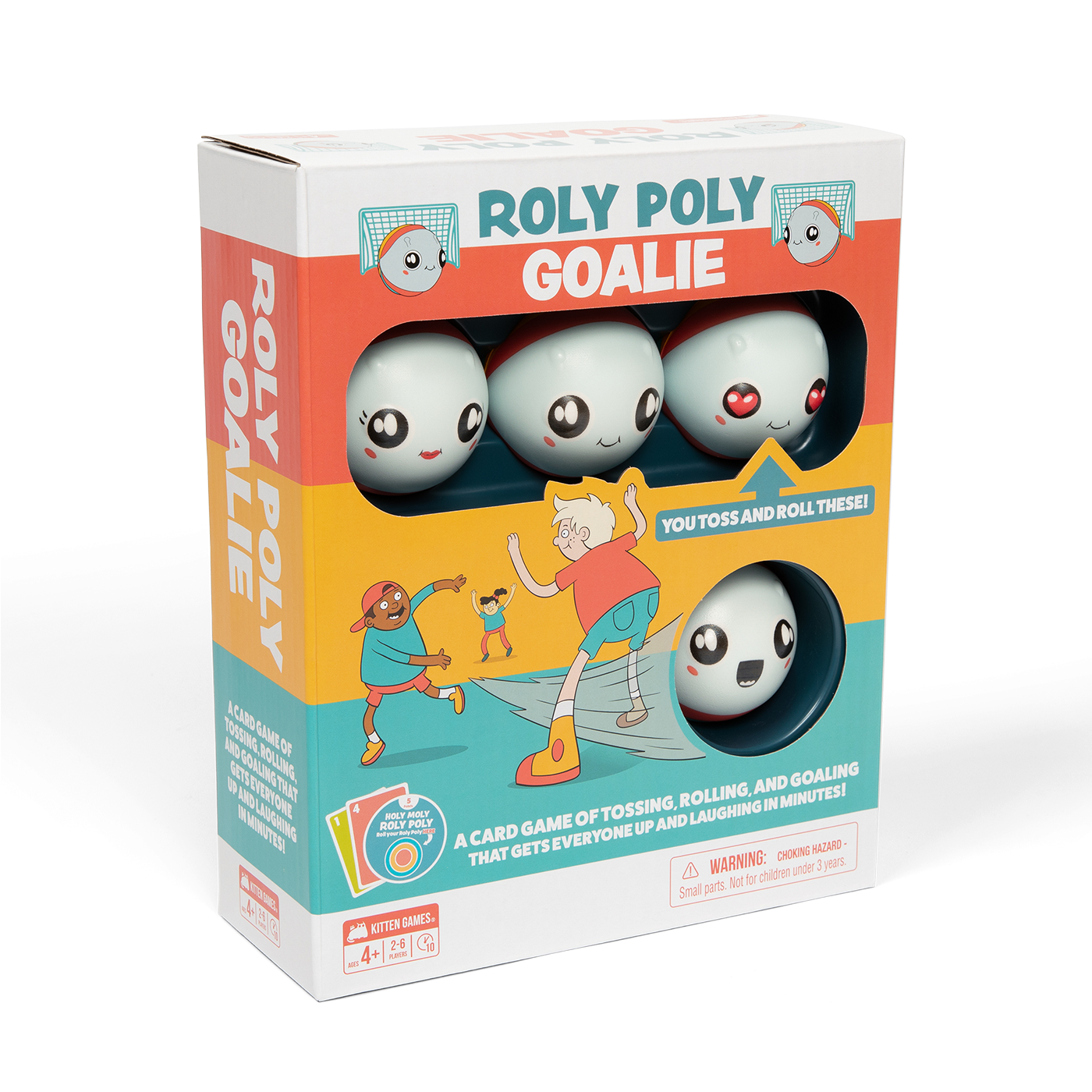 Roly Poly Goalie & Fun Active Family Game
