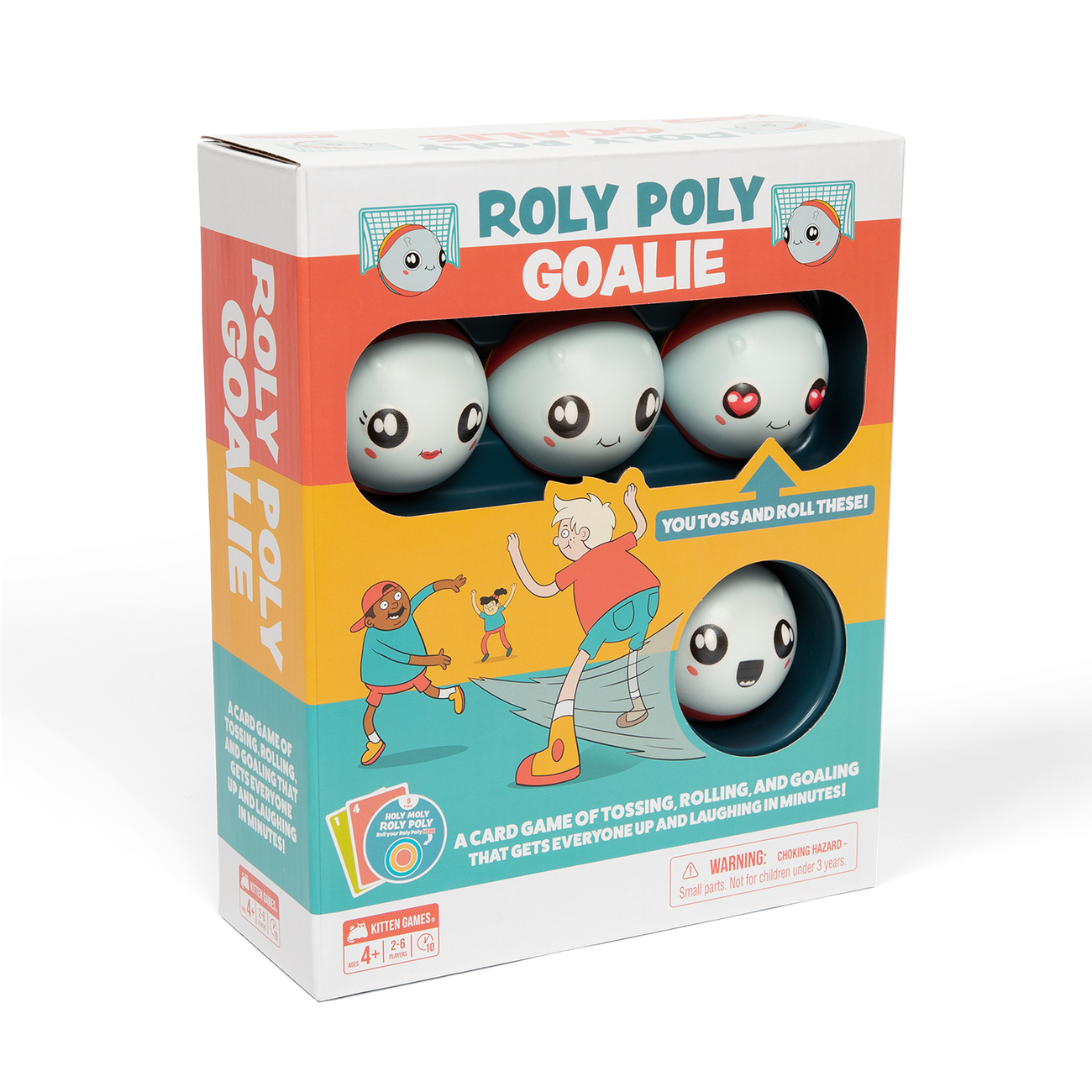 Roly Poly Goalie & Fun Active Family Game