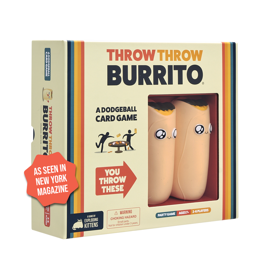 Throw Throw Burrito | Party Card Game | Exploding Kittens