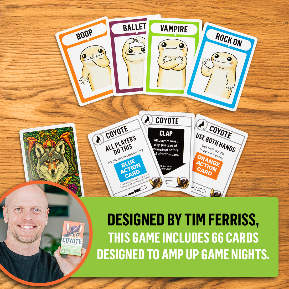 Coyote Card Game & Entertaining Family Game