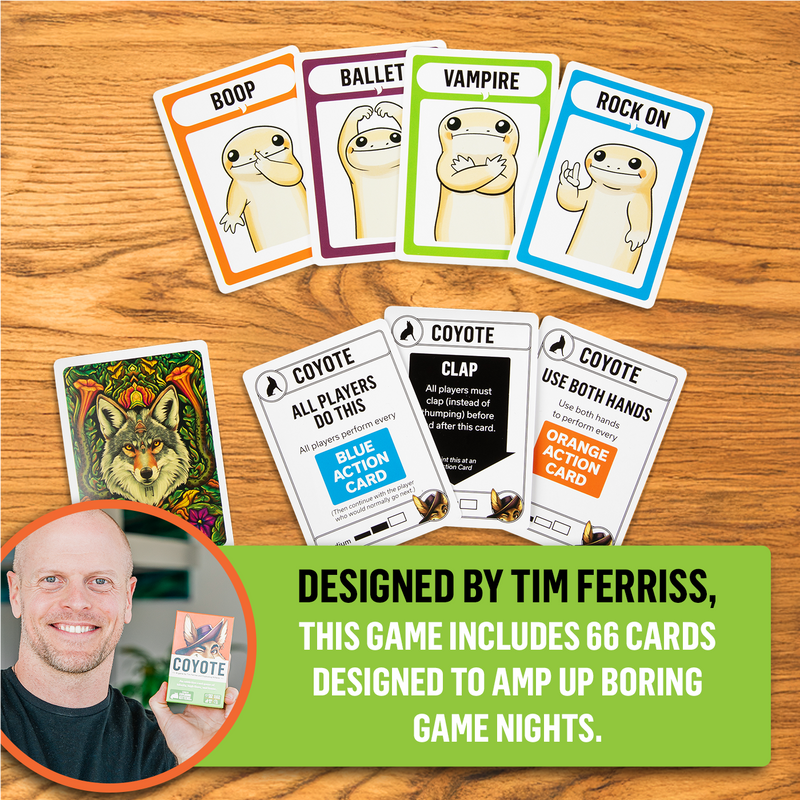 Coyote Card Game & Entertaining Family Game
