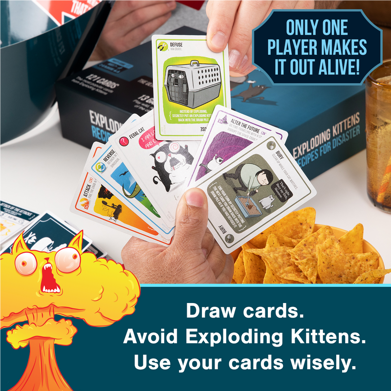 Exploding Kittens: Recipes for Disaster | Exploding Kittens
