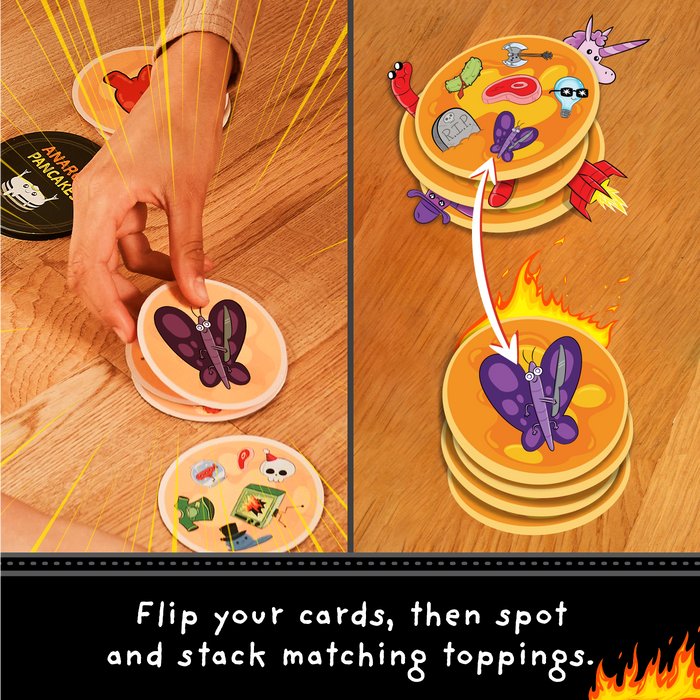 Anarchy Pancakes Card Game For Fast Paced Fun