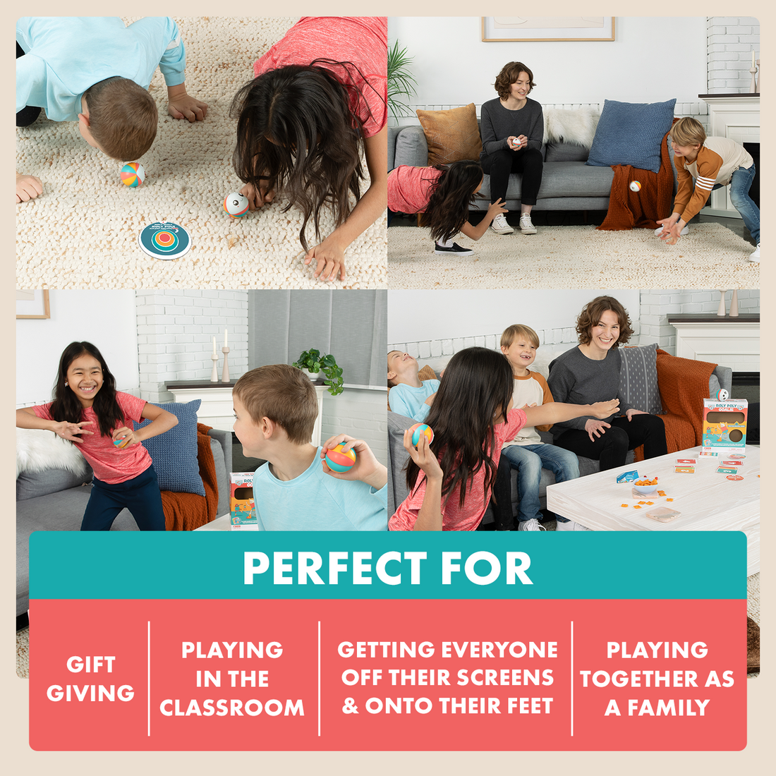 Roly Poly Goalie & Fun Active Family Game