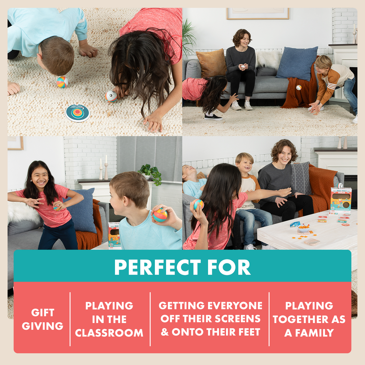 Roly Poly Goalie & Fun Active Family Game
