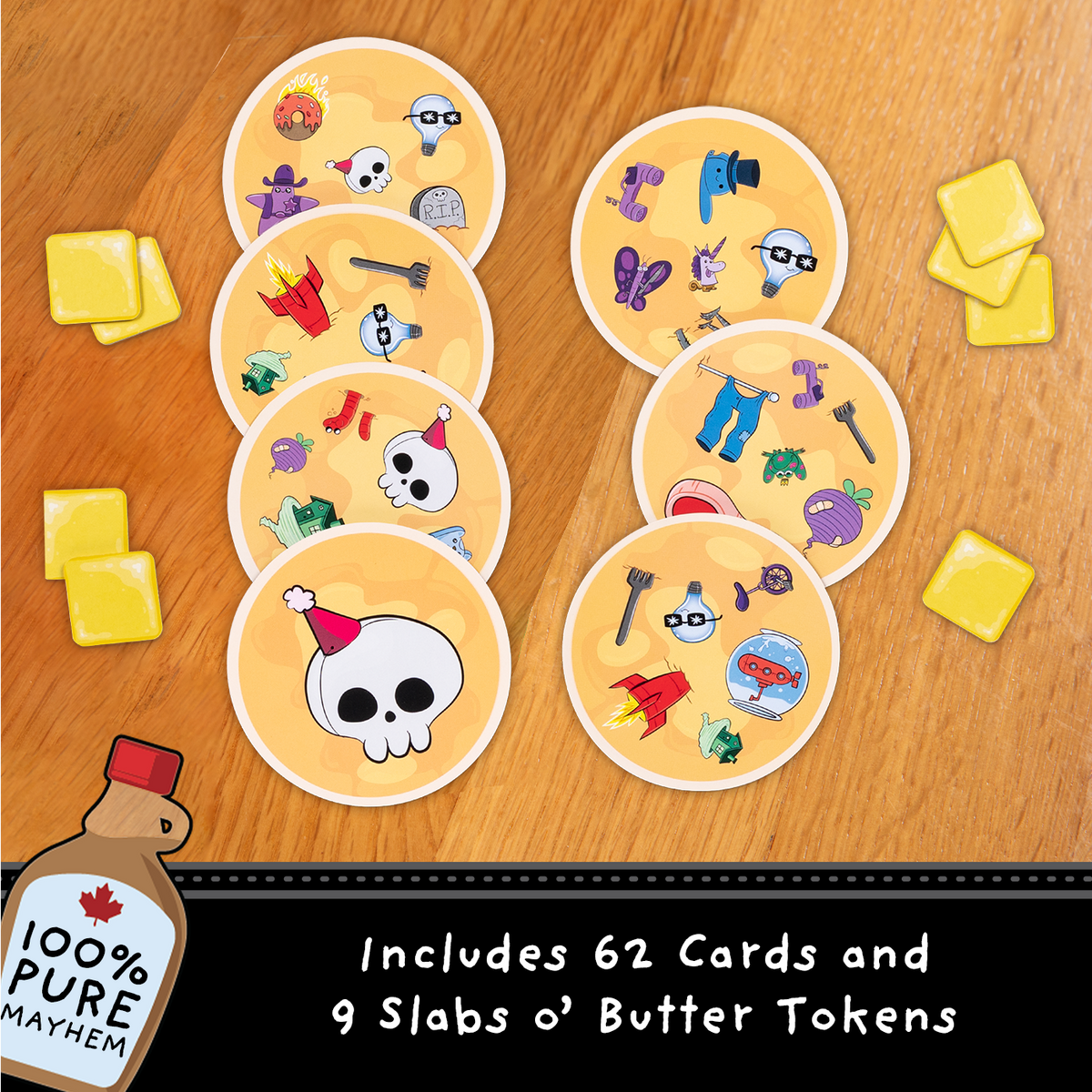 Anarchy Pancakes Card Game For Fast Paced Fun