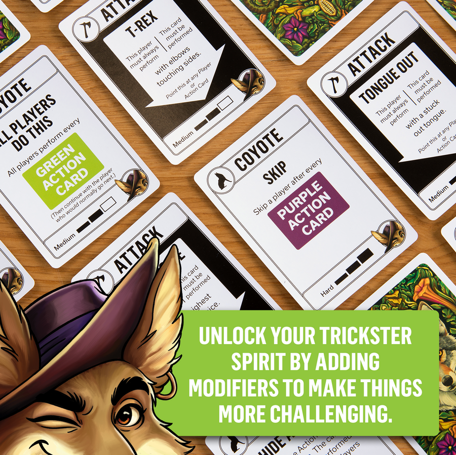 Coyote Card Game & Entertaining Family Game