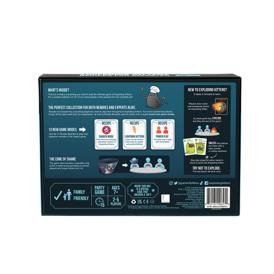 Exploding Kittens: Recipes for Disaster | Exploding Kittens