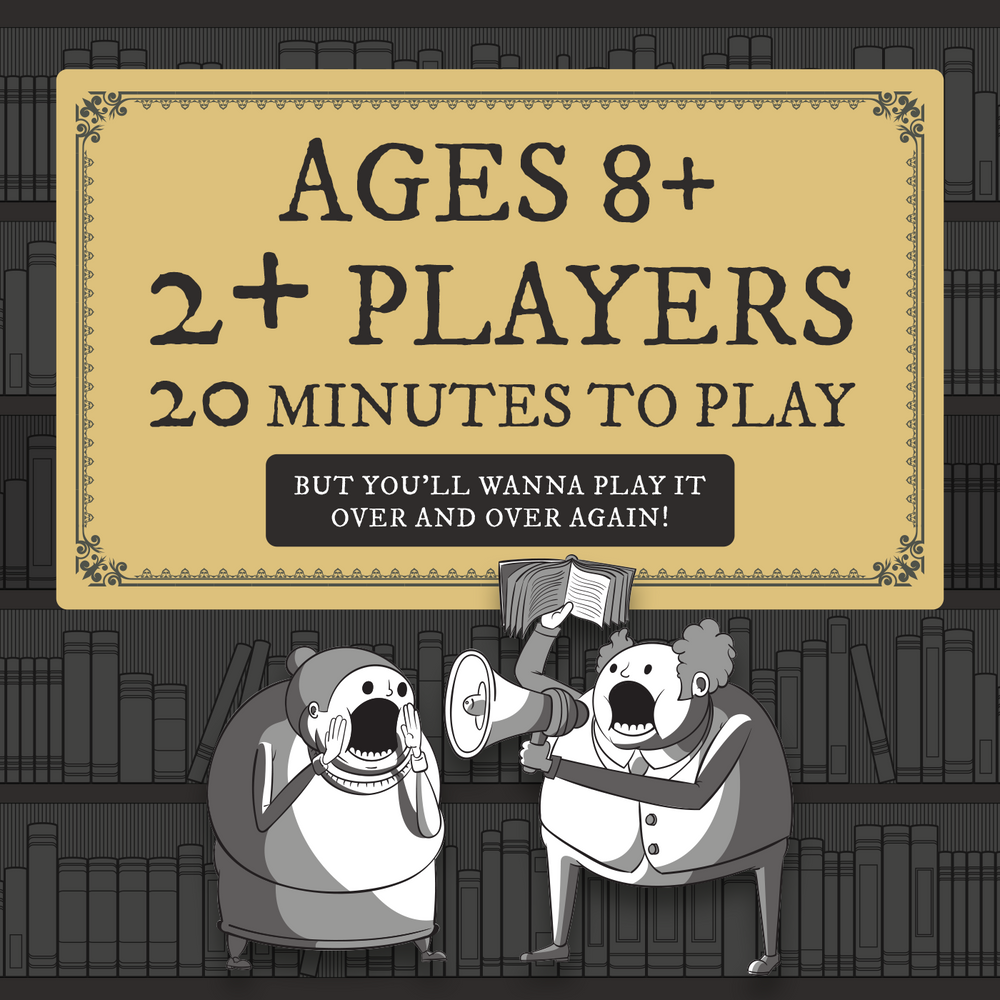 Really Loud Librarians | Party Board Game | Exploding Kittens