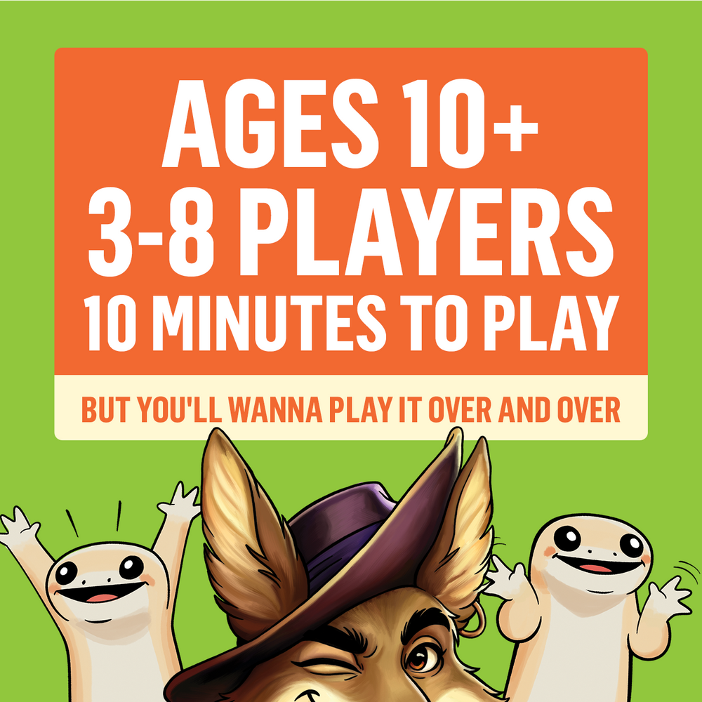 Coyote Card Game & Entertaining Family Game