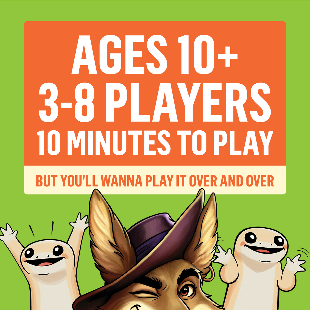 Coyote Card Game & Entertaining Family Game