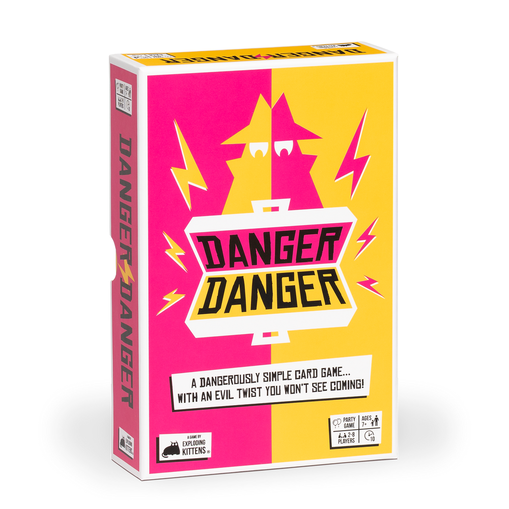 Danger Danger Card Game For Family Game Night