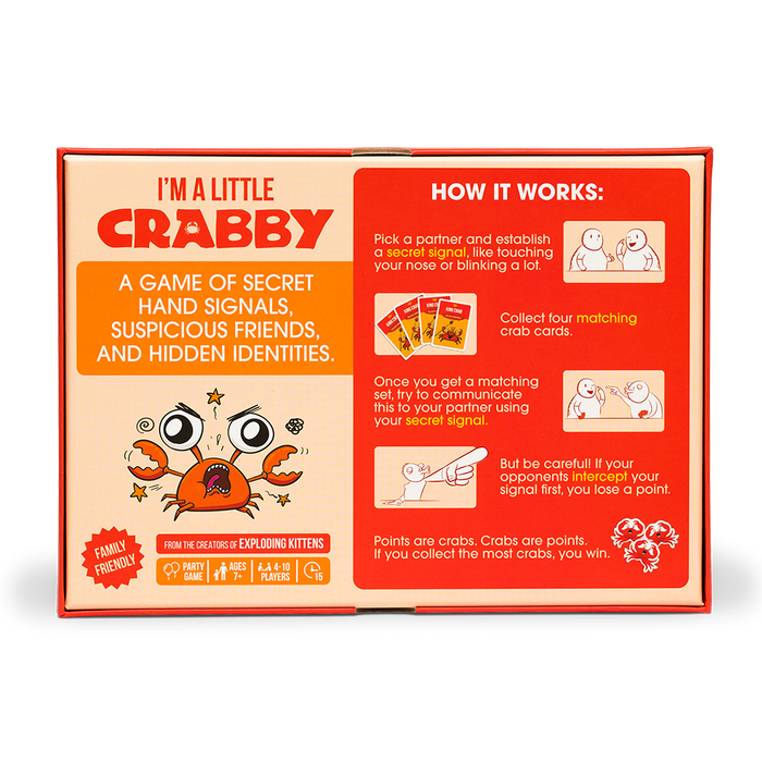 I'm A Little Crabby