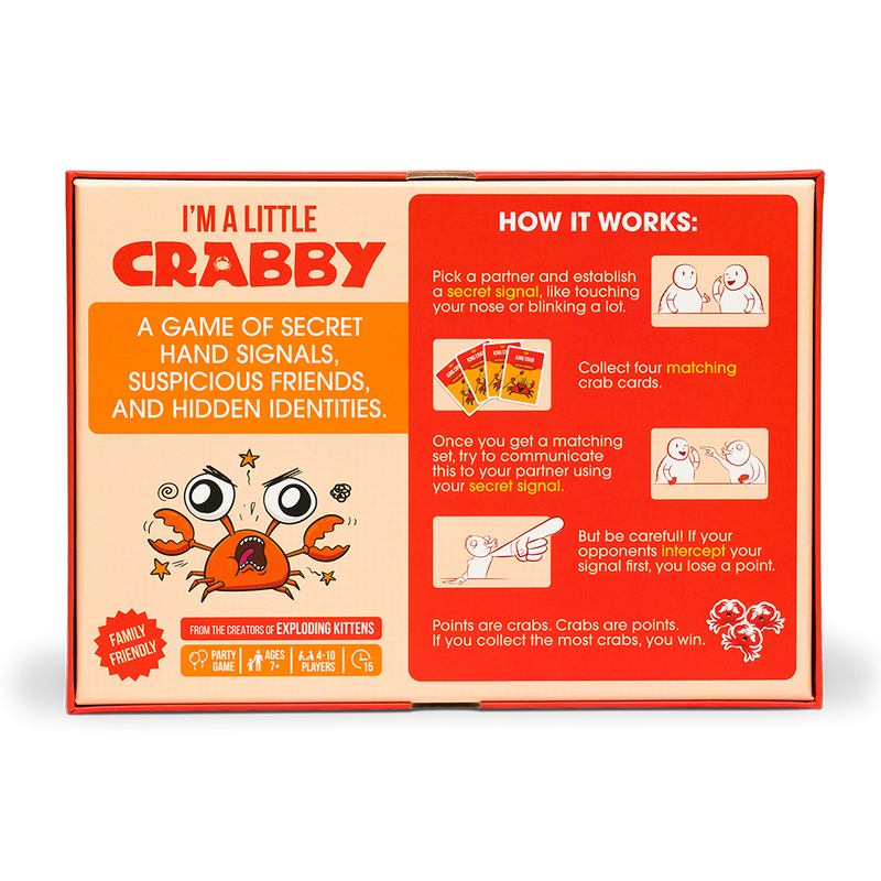 I'm A Little Crabby