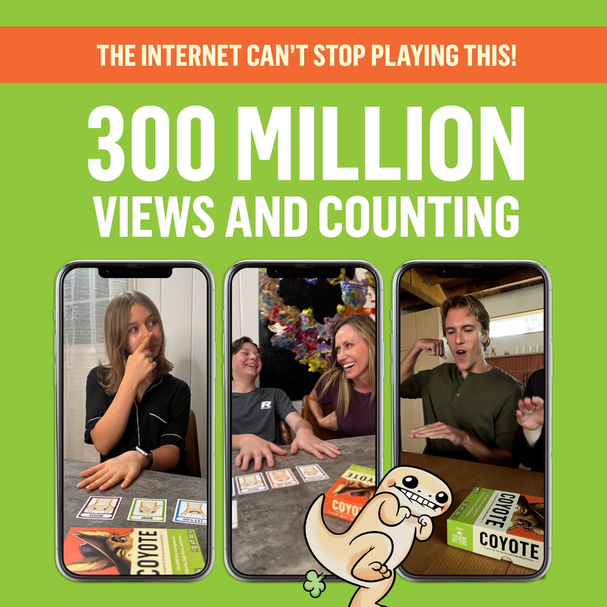 Coyote Card Game & Entertaining Family Game