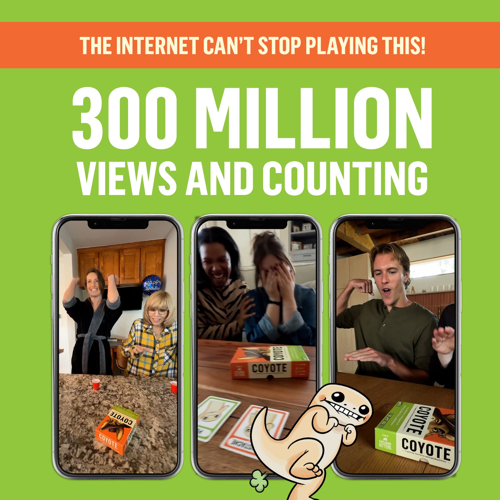 Coyote Card Game & Entertaining Family Game