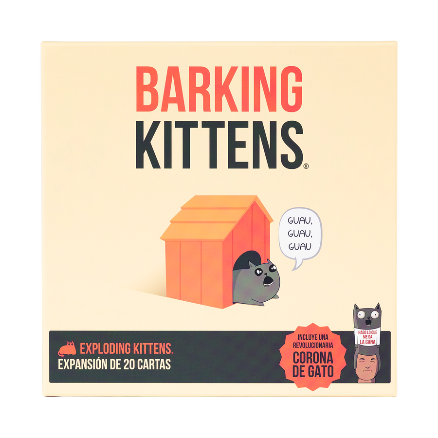 Barking Kittens | Exploding Kittens Expansion Pack | Exploding Kittens