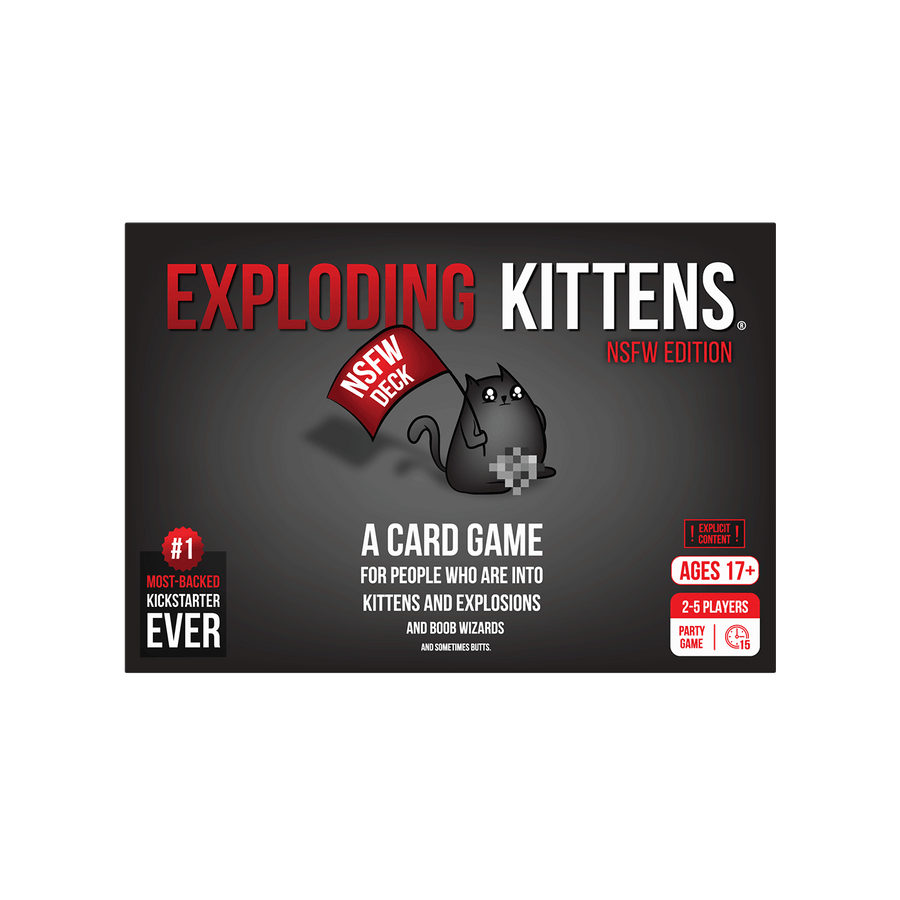 Exploding Kittens Nsfw Edition Nsfw Card Game Exploding Kittens