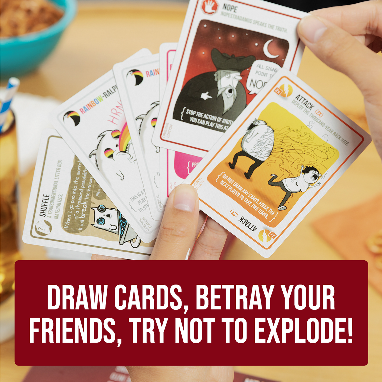 Exploding Kittens Original Edition | Card Game