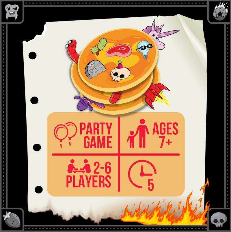 Anarchy Pancakes Card Game For Fast Paced Fun