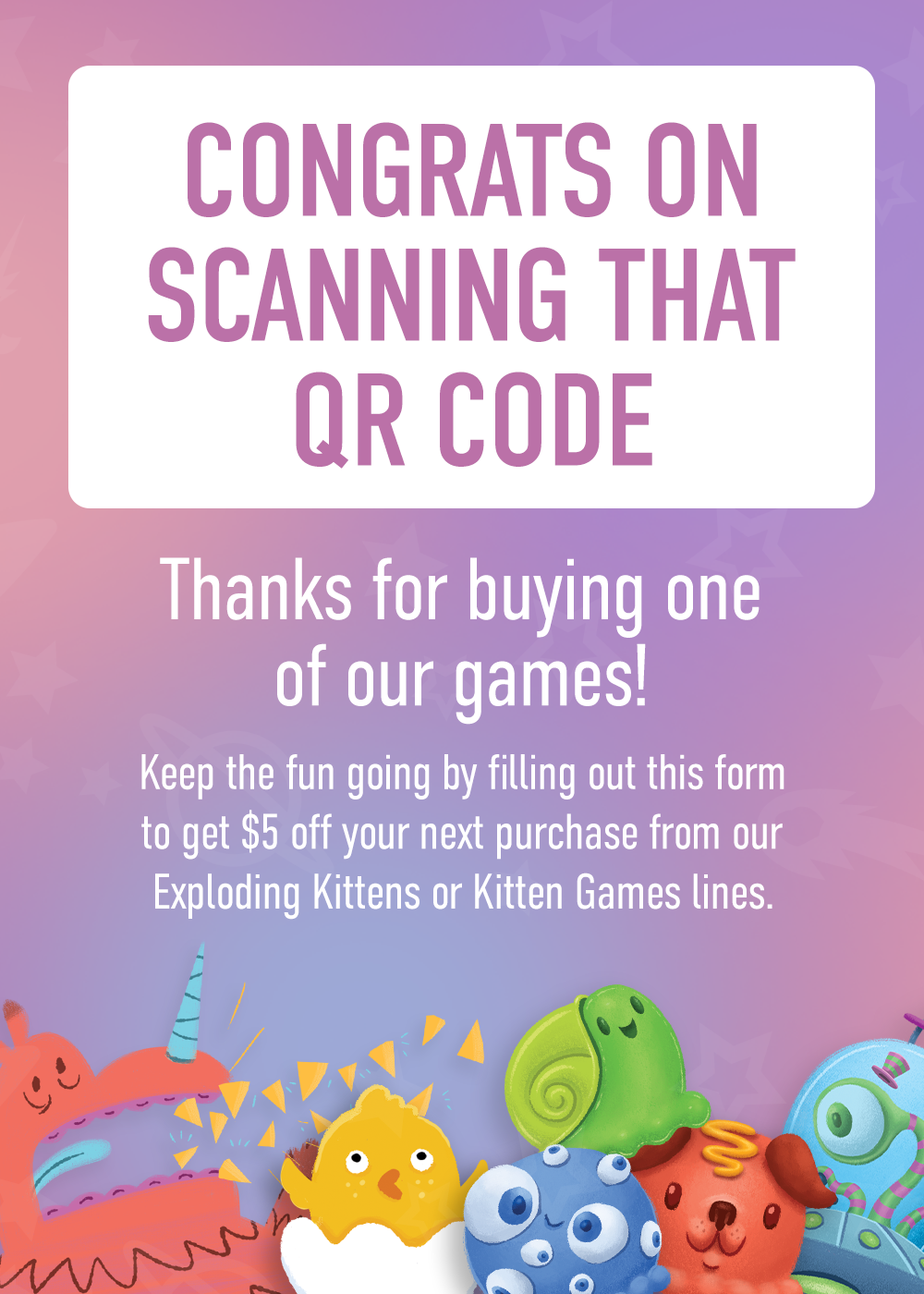 Thanks Kitten Games