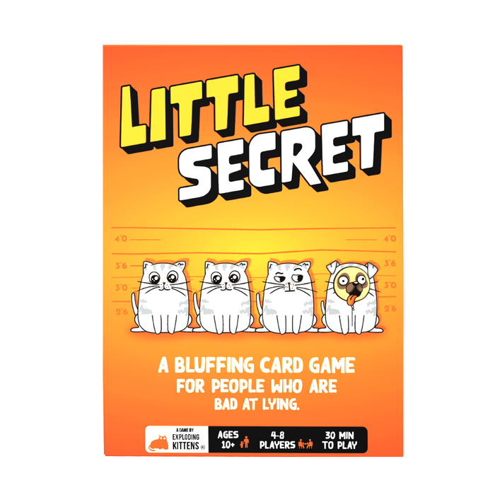 Little Secret Social Deduction Card Game