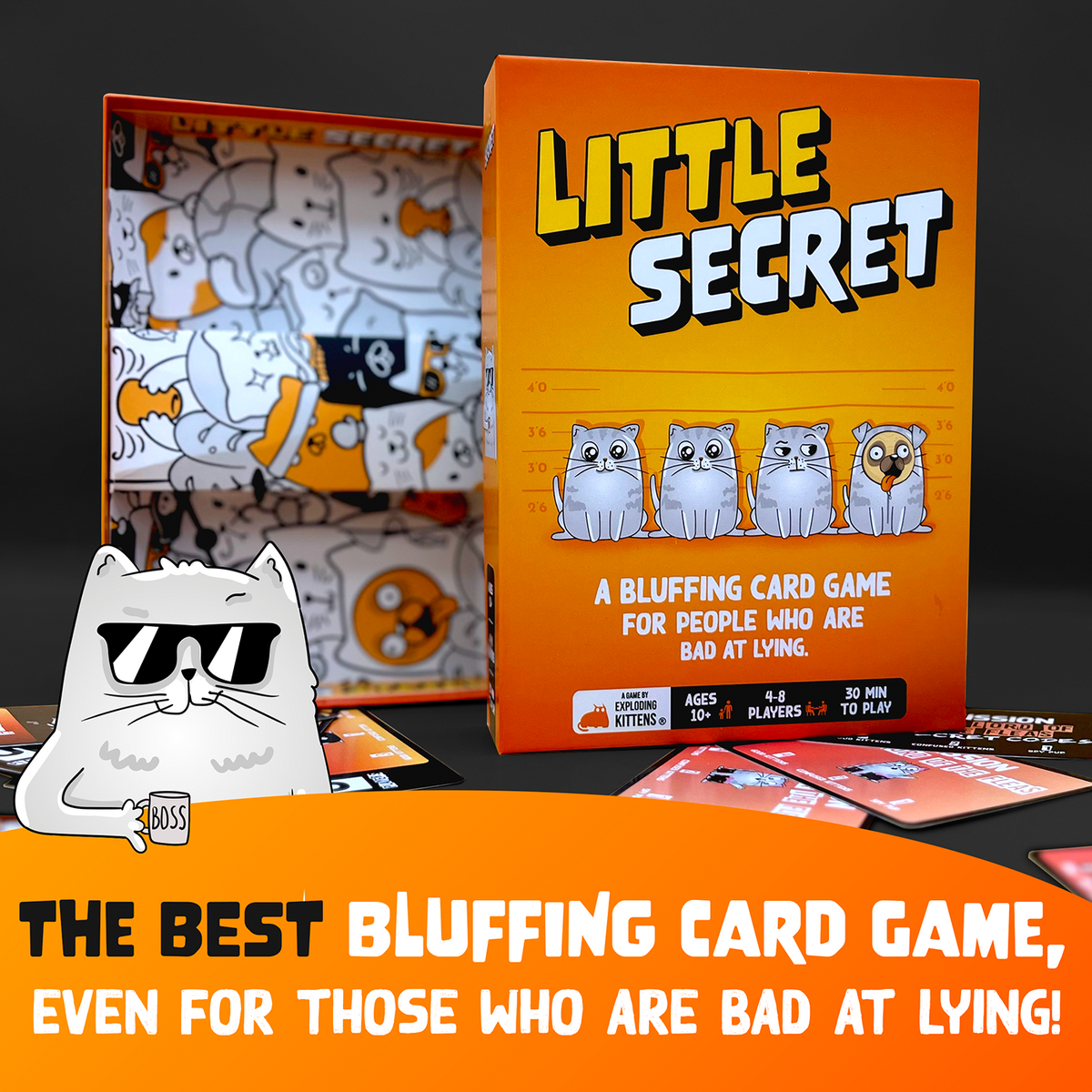 Little Secret Social Deduction Card Game