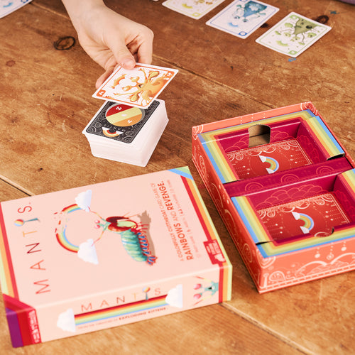 Mantis | A Colorfully Cutthroat Card Game | Exploding Kittens