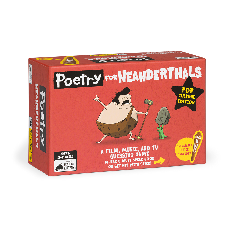Poetry For Neanderthals Pop Culture Edition