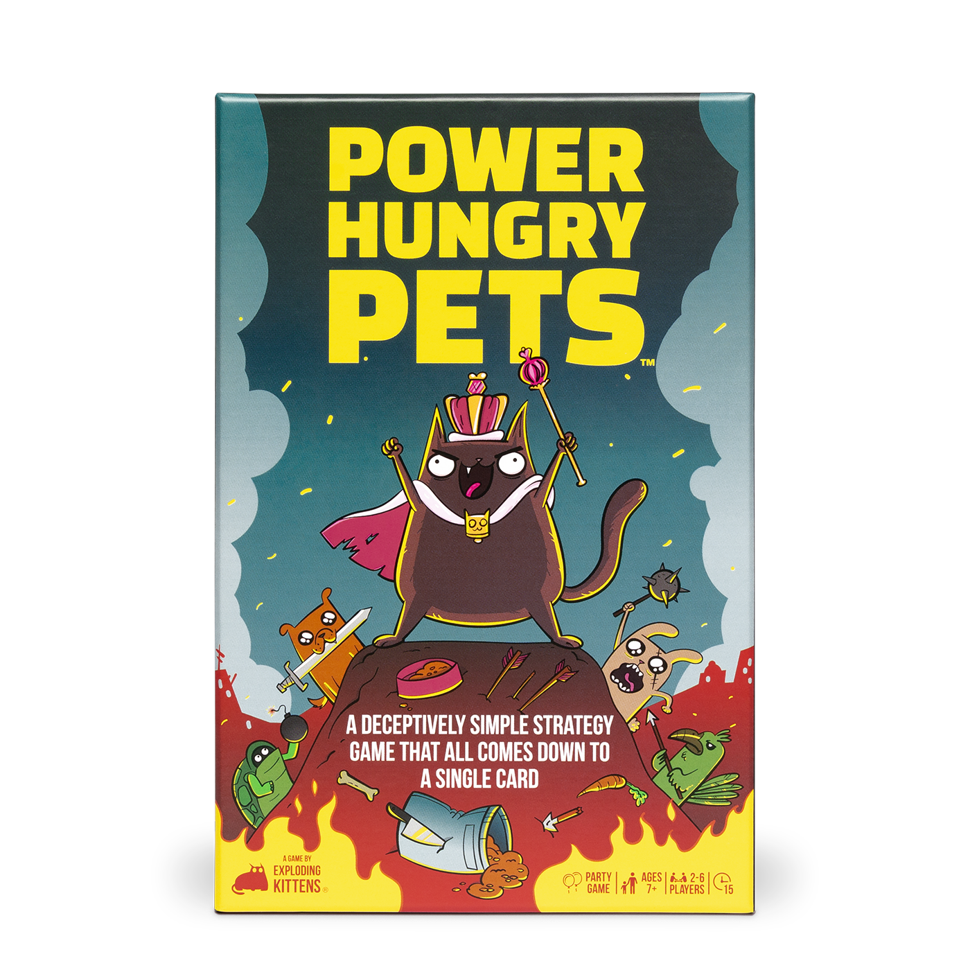 Power Hungry Pets Card Game