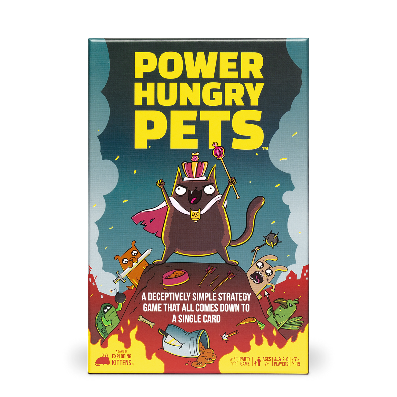 Power Hungry Pets Card Game