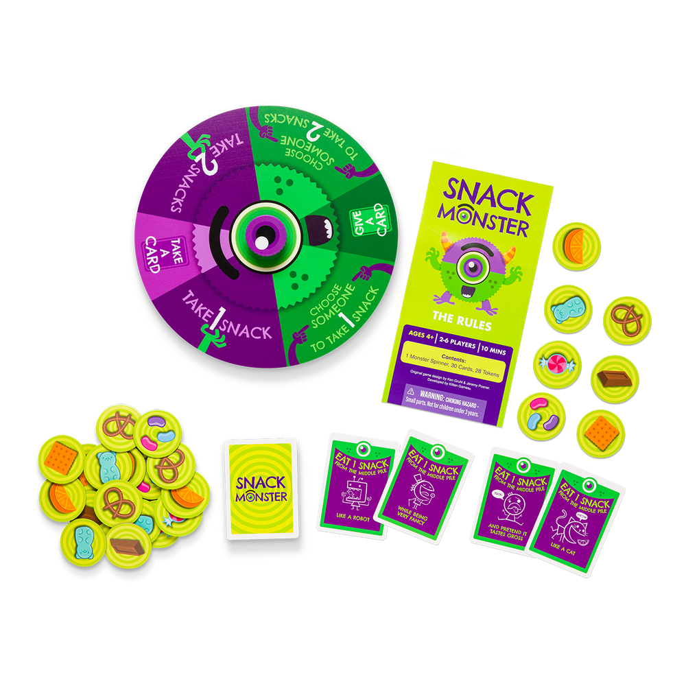 Snack Monster Game For Family Fun