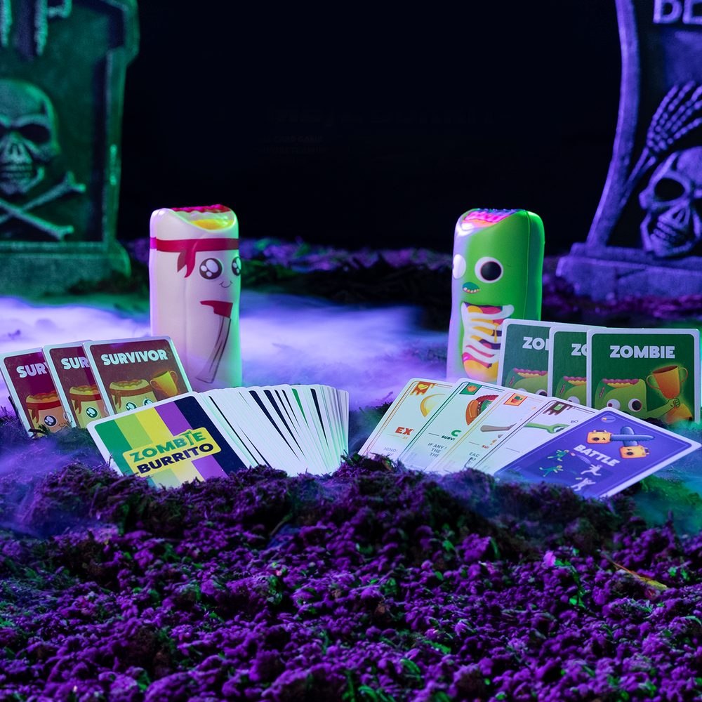 Zombie Burrito Card Game & Thrilling Team Battle