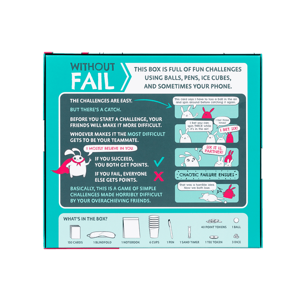 Without Fail Party Game For Hilarious Challenges