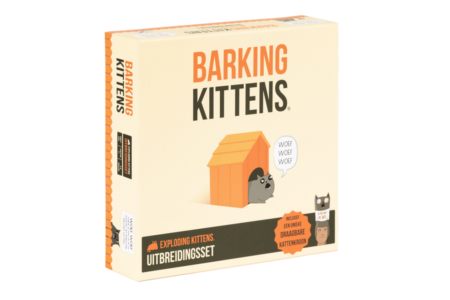 Barking Kittens | Exploding Kittens Expansion Pack | Exploding Kittens