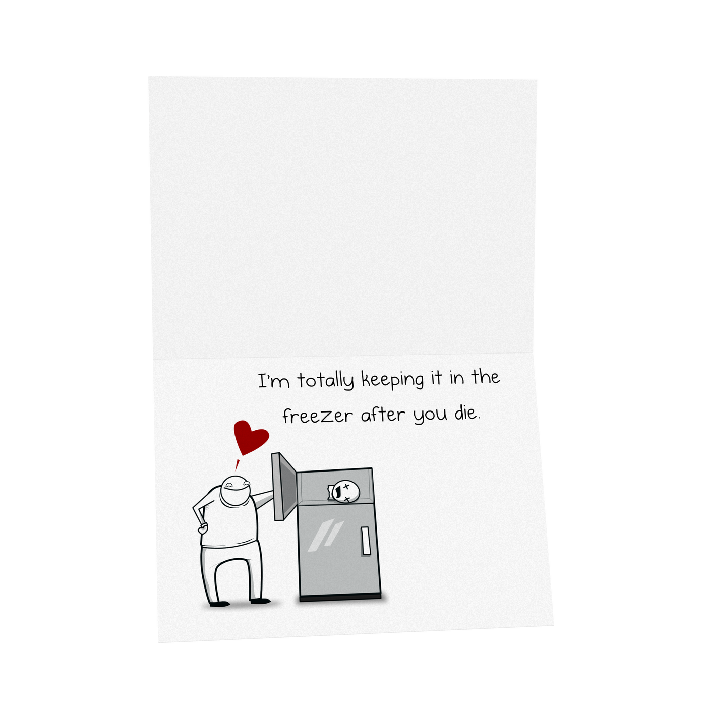 Face Freezer | NSFW Love & Friendship Greeting Card | Exploding Kittens