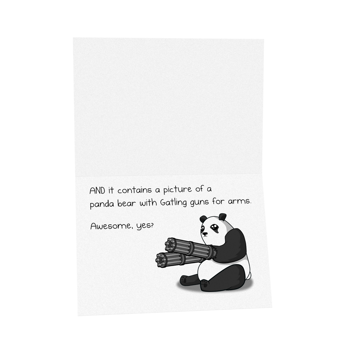 Facebook Panda | NSFW Birthday Greeting Card | Exploding Kittens