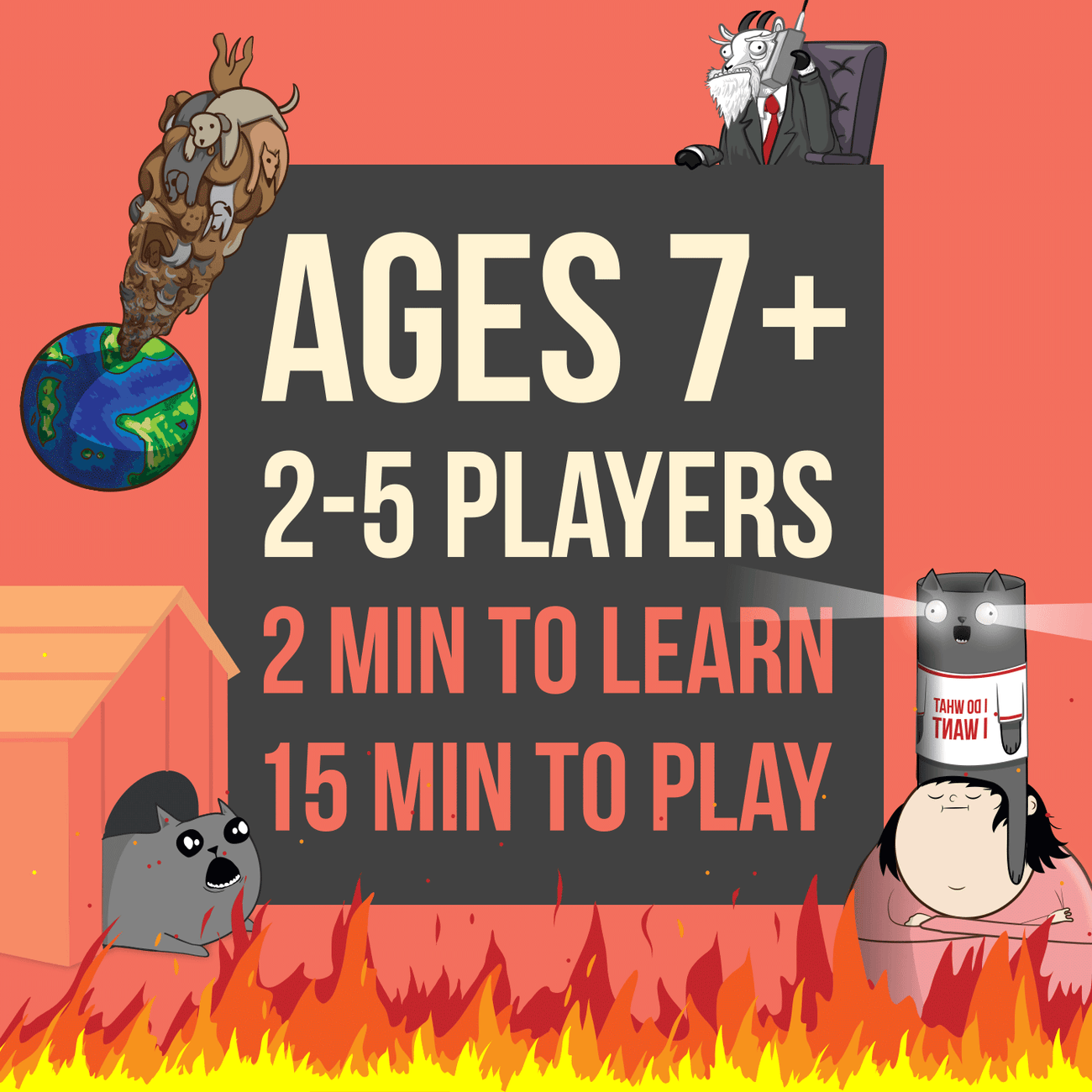 Barking Kittens | Exploding Kittens Expansion Pack | Exploding Kittens