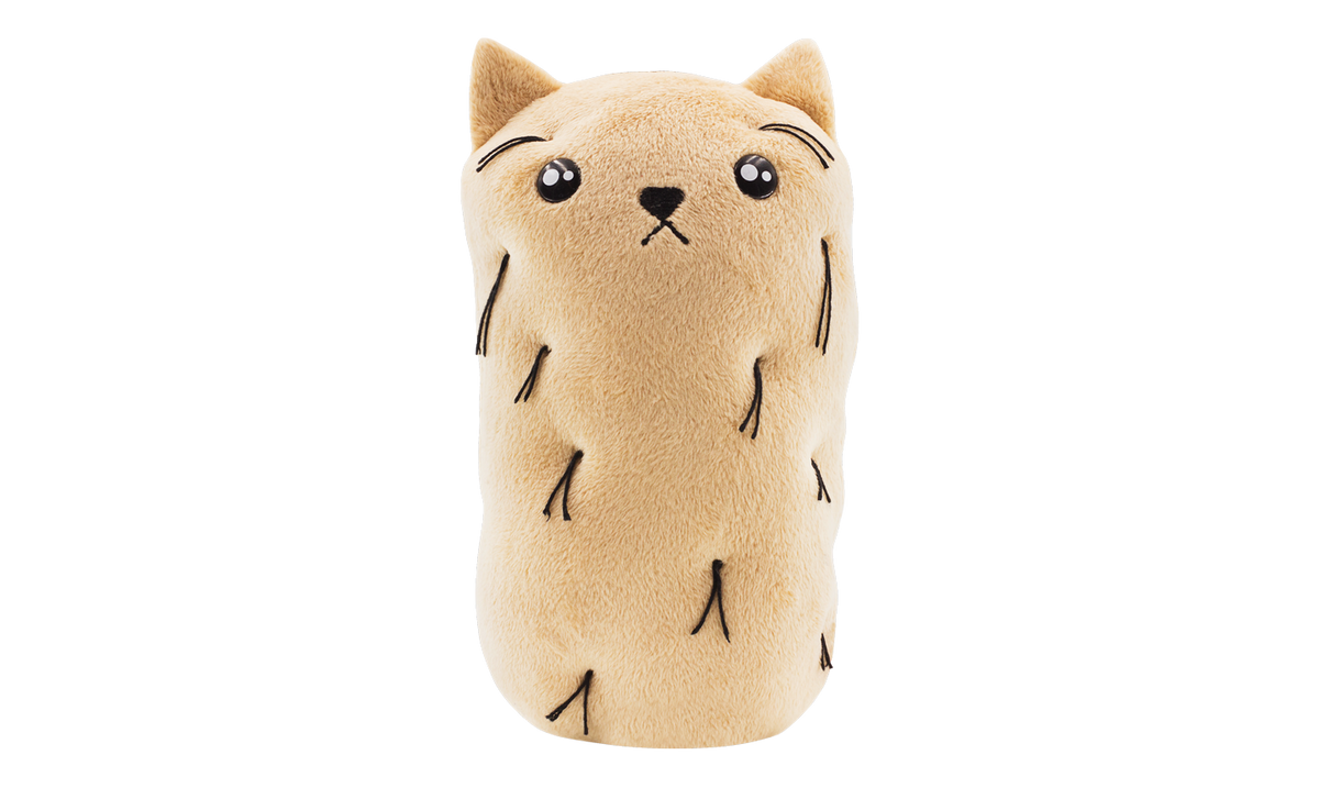 Hairy Potato Cat Mini Plush