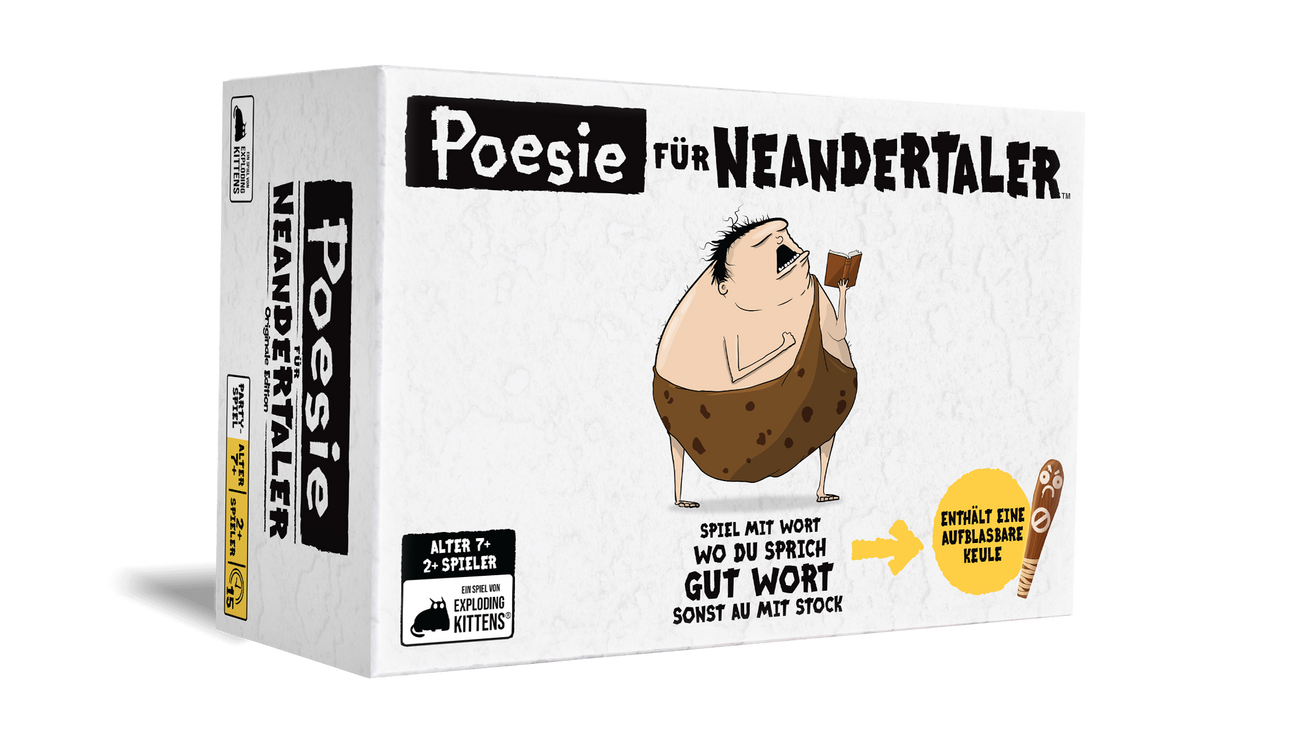 Poetry for Neanderthals | Party Card Game | Exploding Kittens