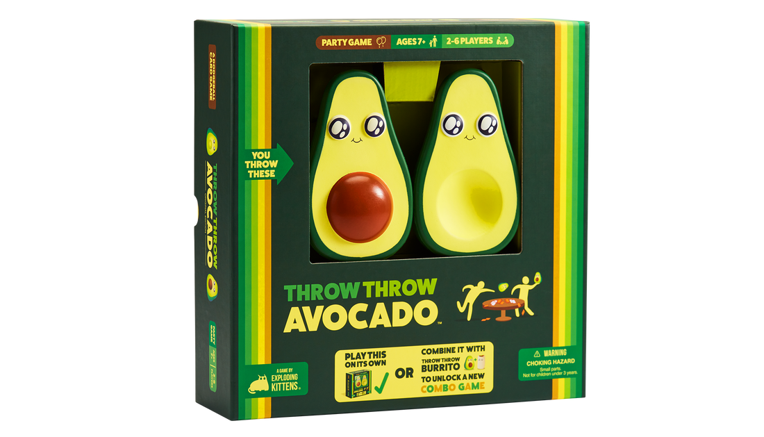 Throw Throw Avocado | Party Card Game | Exploding Kittens