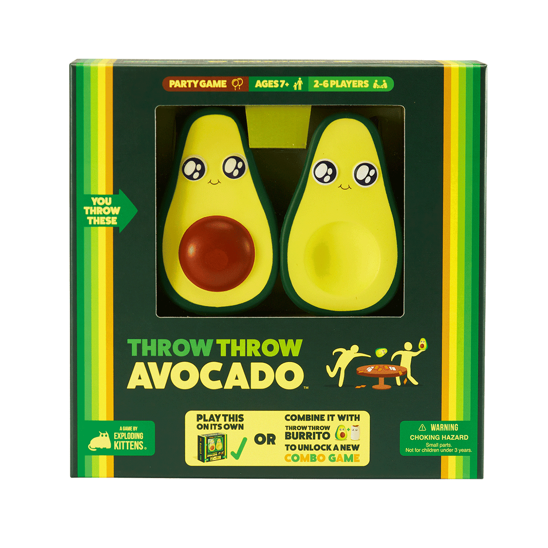 Throw Throw Avocado | Party Card Game | Exploding Kittens