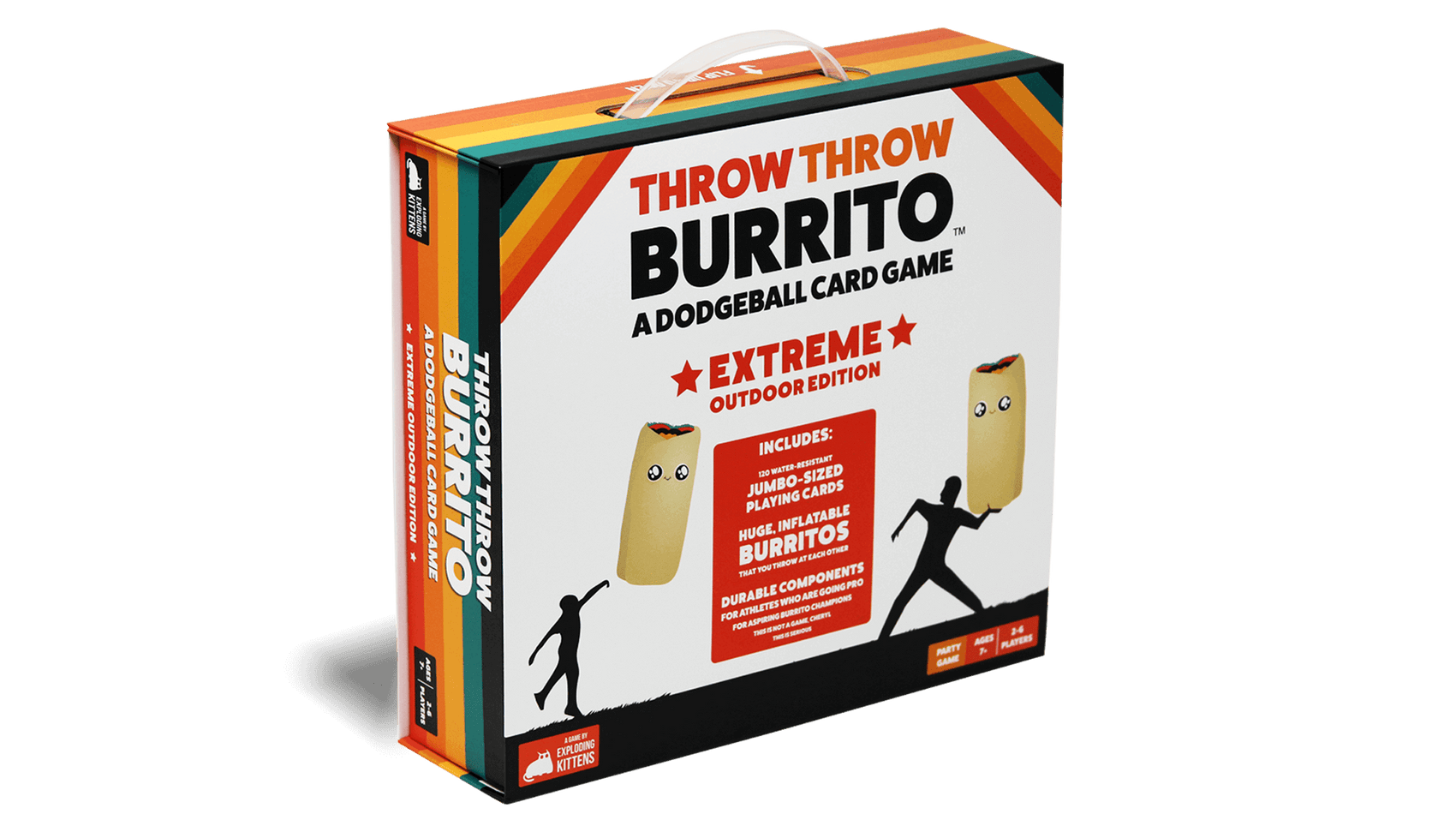 Throw Throw Burrito Extreme Outdoor Edition | Outdoor Card Game ...
