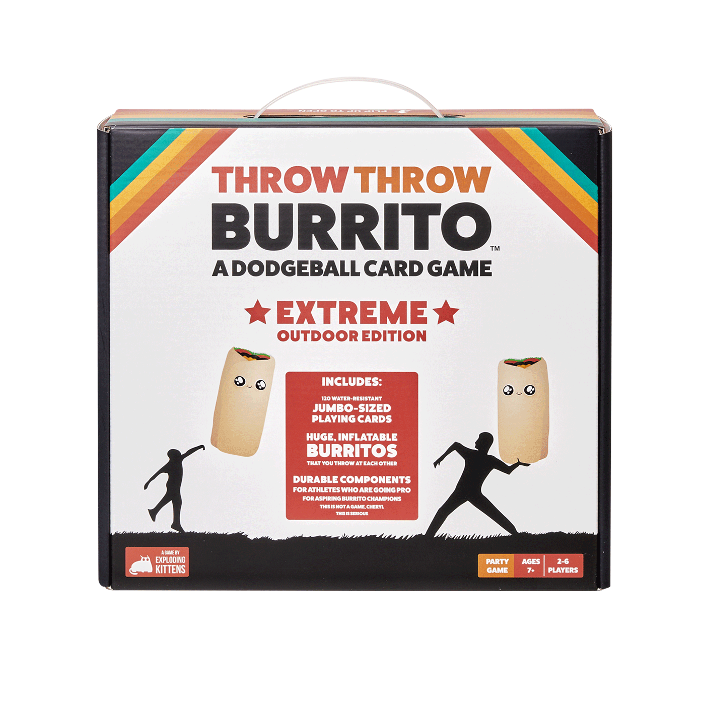 Throw Throw Burrito Extreme Outdoor Edition | Outdoor Card Game ...