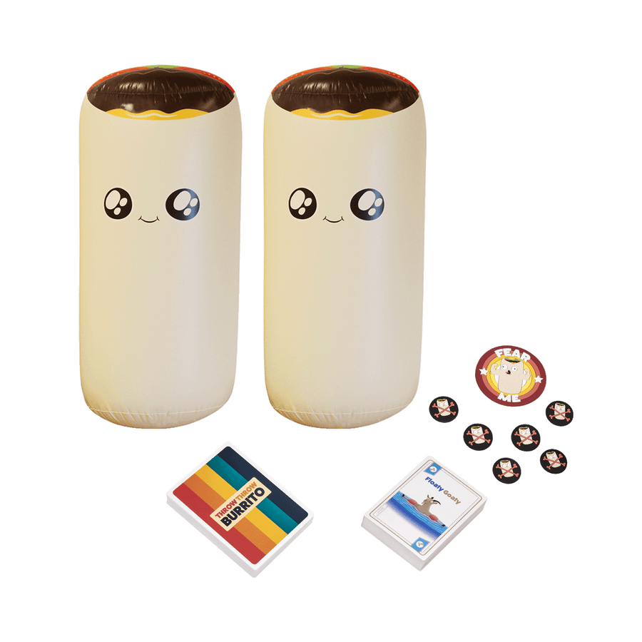 Throw Throw Burrito Extreme Outdoor Edition | Outdoor Card Game | Exploding Kittens