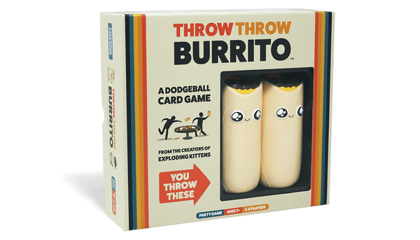 Throw Throw Burrito | Party Card Game | Exploding Kittens