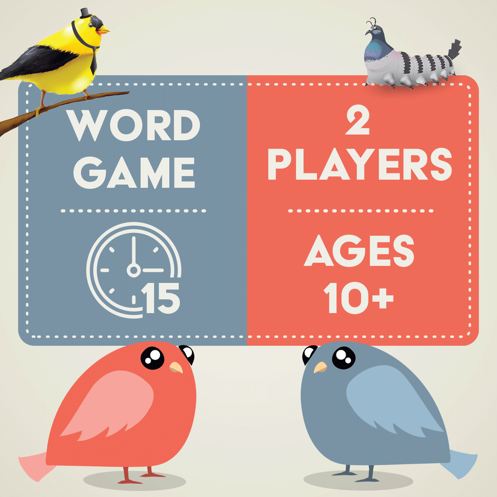 A Little Wordy | 2 Player Board Game | Exploding Kittens